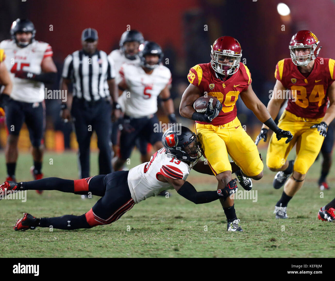 October 14, 2017 USC Trojans running back Vavae Malepeai #29 carries ...