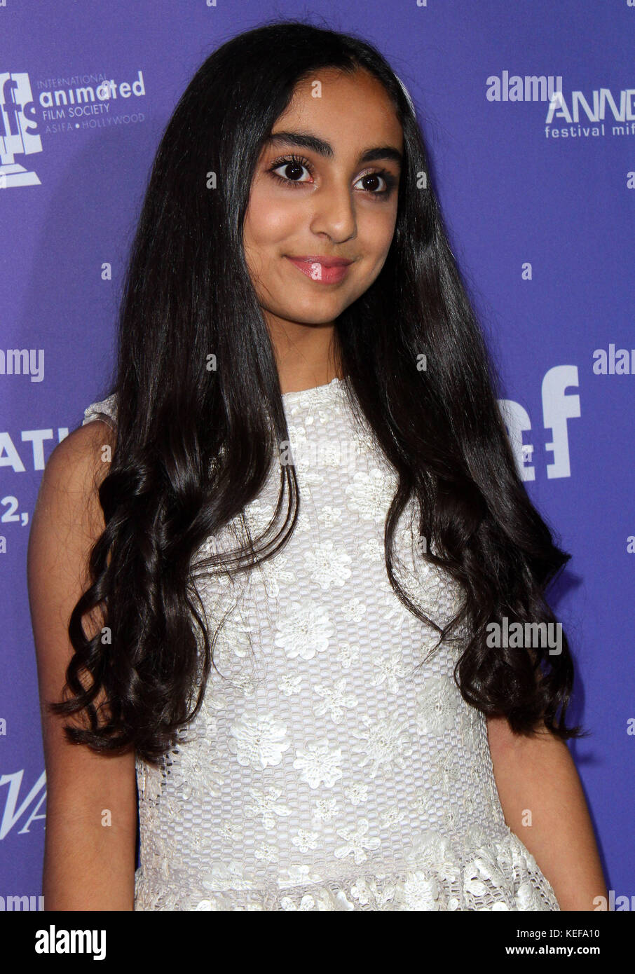 Hollywood, CA, USA. 20th Oct, 2017. Saara Chaudry. "The Breadwinner"" U ...
