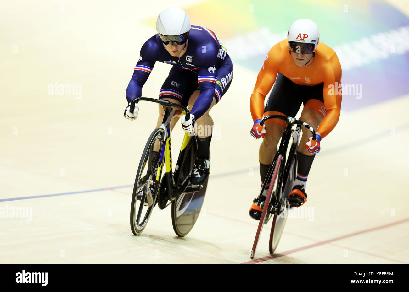 Berlin, Germany. 20th Oct, 2017. Sebastien Vigier from France and ...