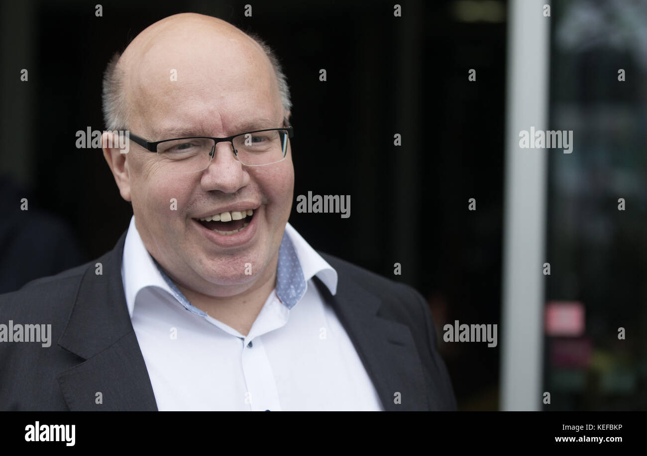 Berlin, Germany. 21st Oct, 2017. Minister of the Chancellery Peter ...