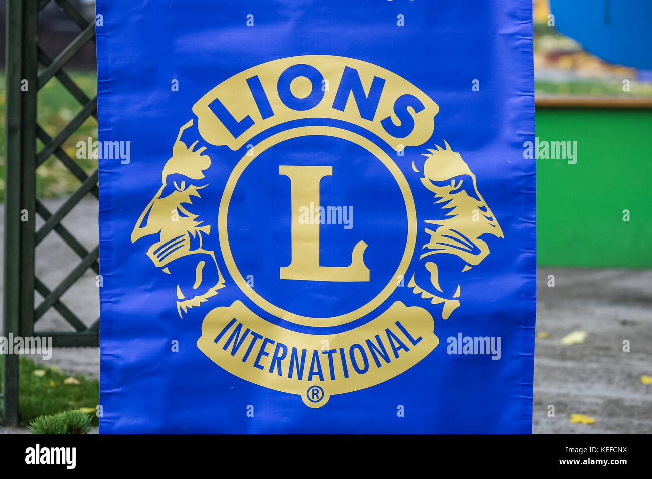 Lions club logo hi-res stock photography and images - Alamy
