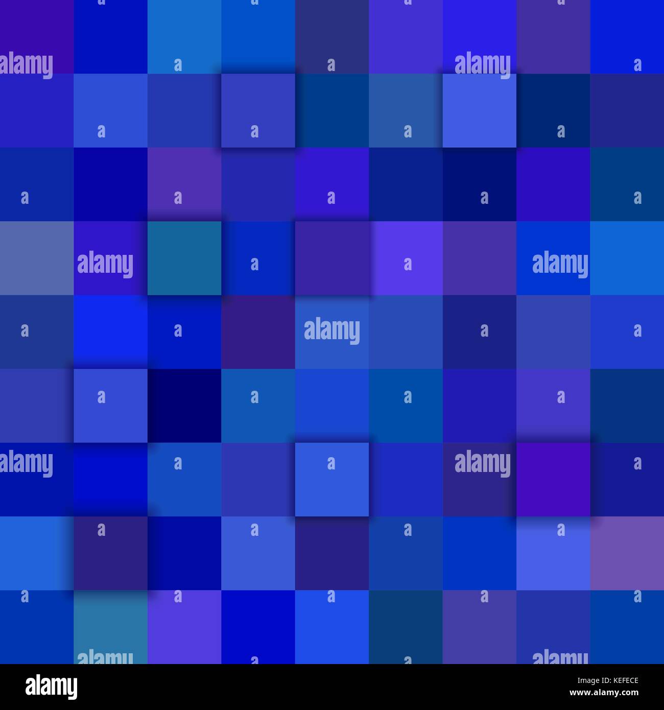 Blue Abstract 3d Square Background Stock Vector Image And Art Alamy