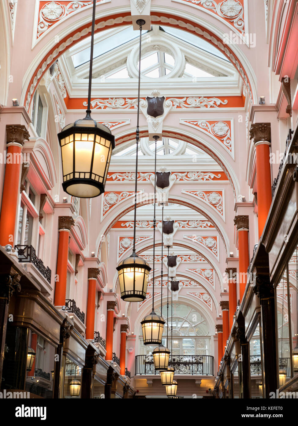 The Royal Arcade in London Stock Photo - Alamy