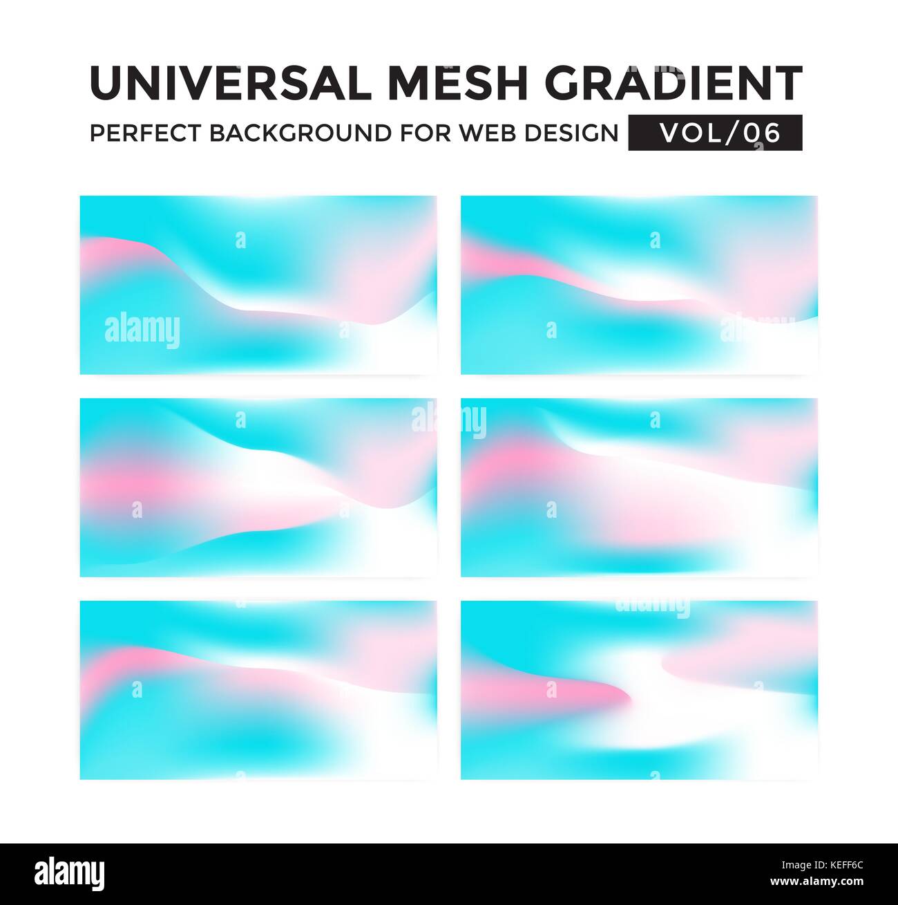 Iridescent colored universal mesh gradient Stock Vector Image & Art - Alamy