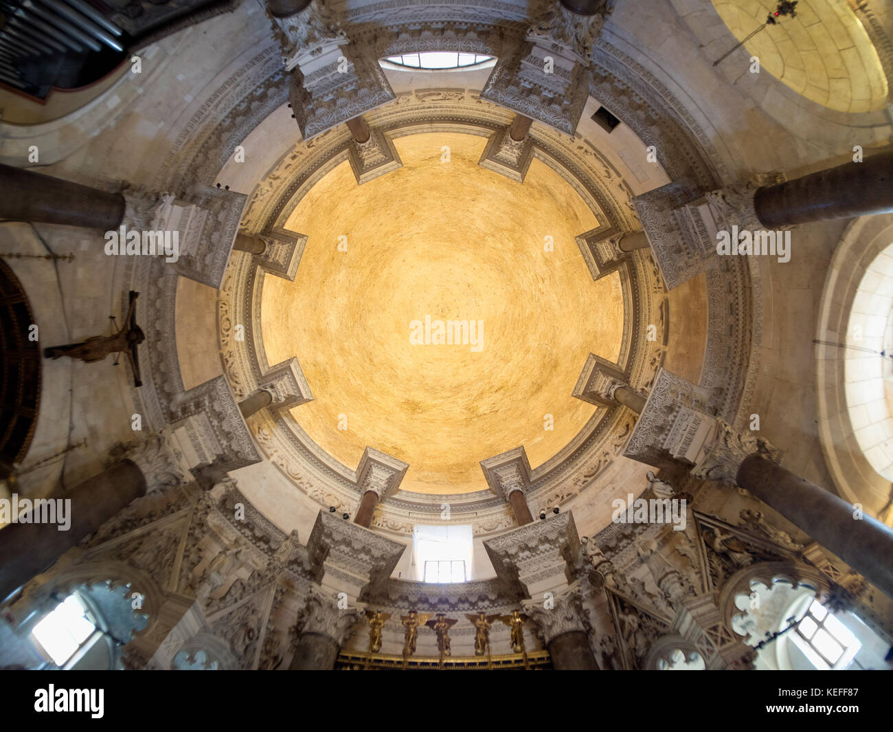 The dome of Saint Domnius Cathedral, Split 3 Stock Photo - Alamy