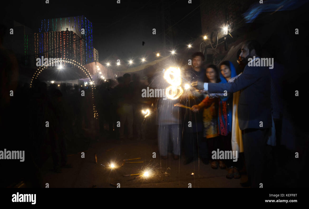 Lahore, Pakistan. 20th Oct, 2017. LAHORE, PAKISTAN-OCTOBER 19, 2017 ...