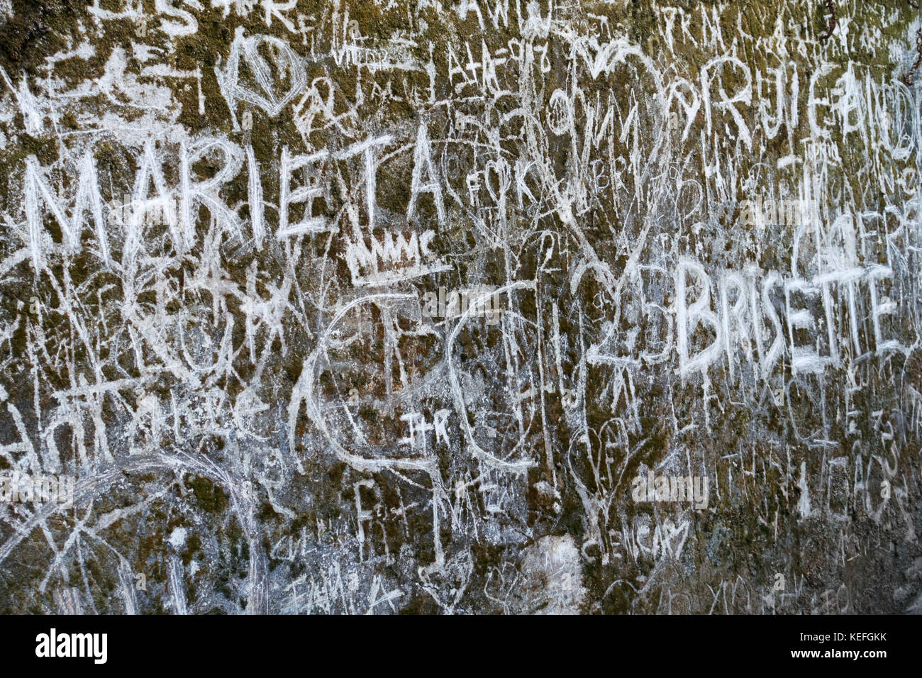 Wall of memory with names engraved hi-res stock photography and images ...