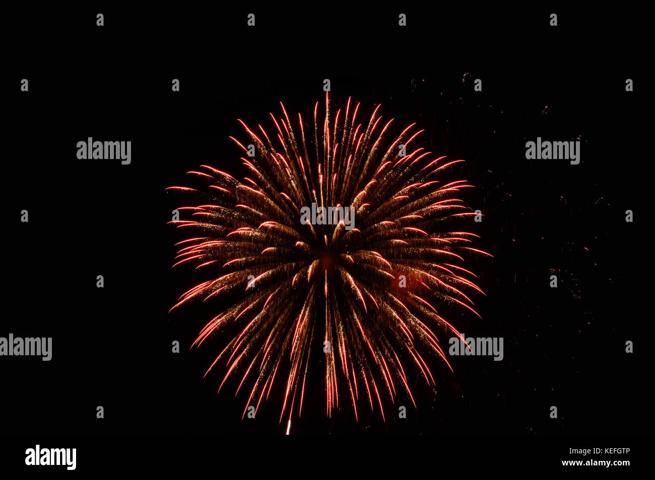 celebrate fireworks explosive on sky in night Stock Photo - Alamy
