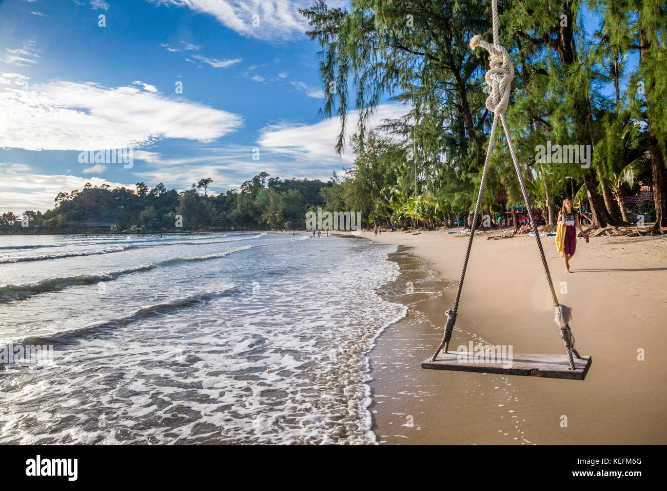 Thailand, Trat Province, Koh Chang Island in the Gulf of Thailand ...