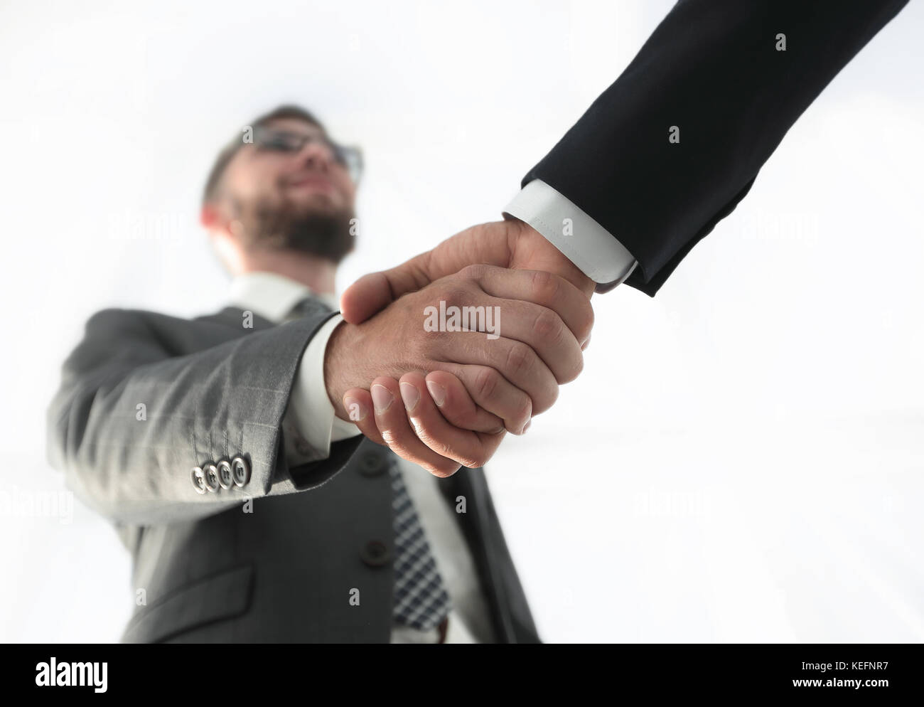 Effective negotiation with client. Business concept photo Stock Photo ...