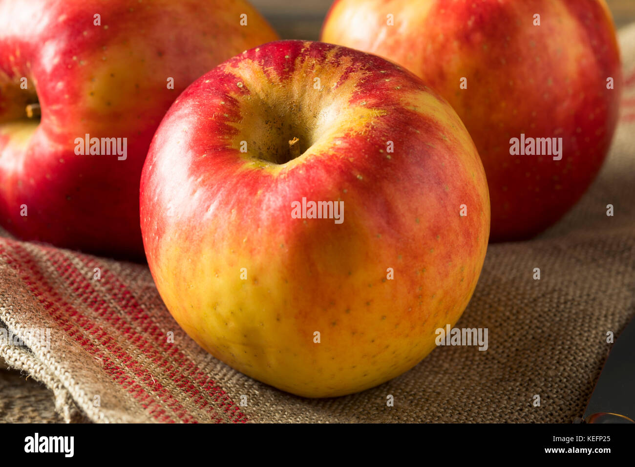 Raw Red Organic Sweet Tango Gala Apples Ready to Eat Stock Photo - Alamy