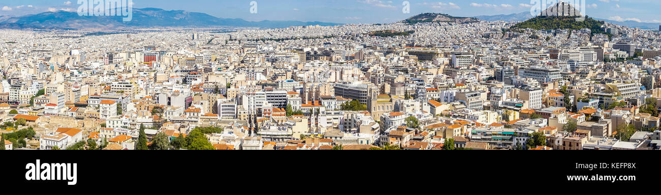 Athens city scape hi-res stock photography and images - Alamy