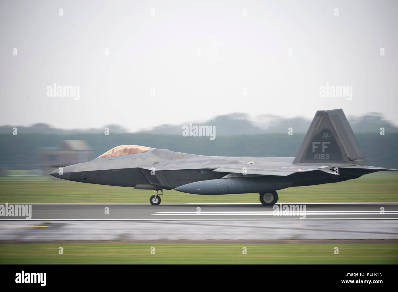 F-22 Raptor Stealth Fighter Stock Photo - Alamy