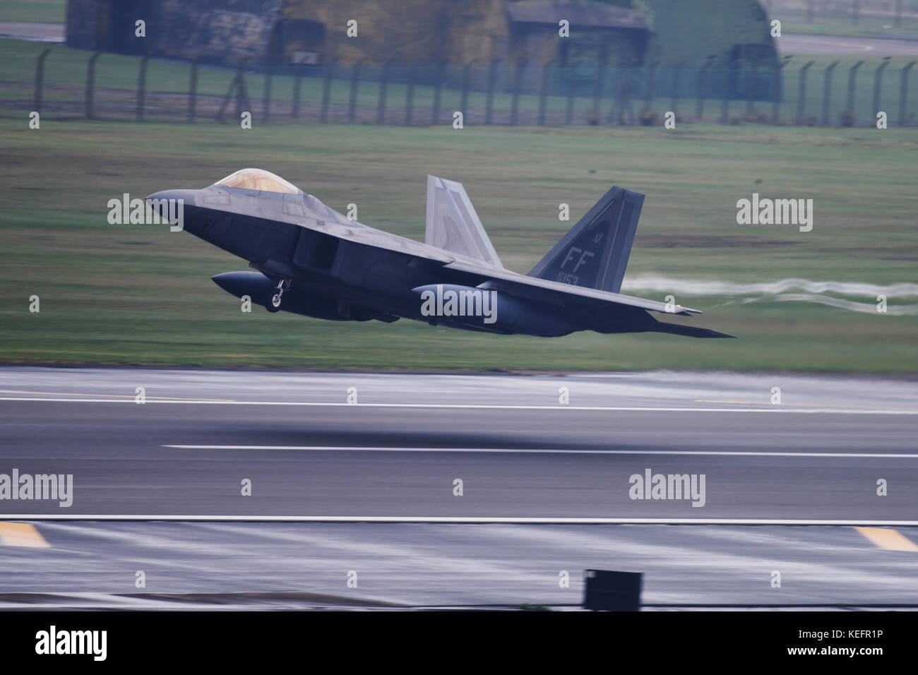 F-22 Raptor Stealth Fighter Stock Photo - Alamy