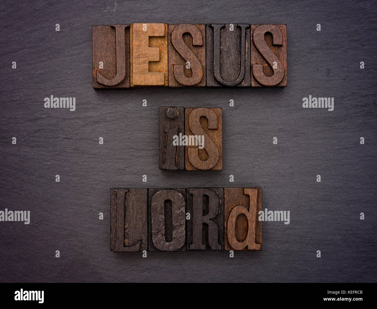 Jesus is Lord Stock Photo - Alamy