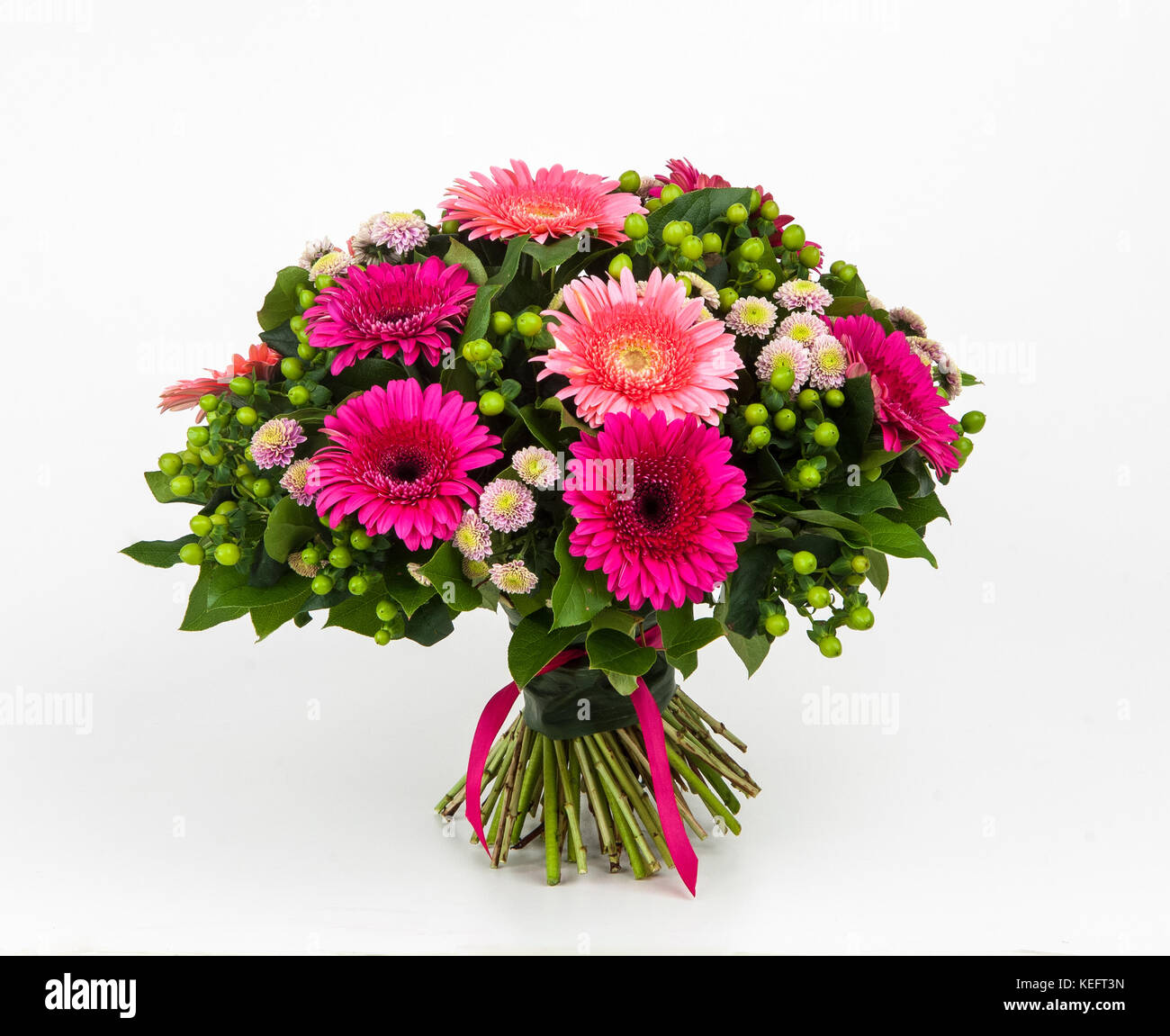 bouquet of spring flowers on white background Stock Photo - Alamy