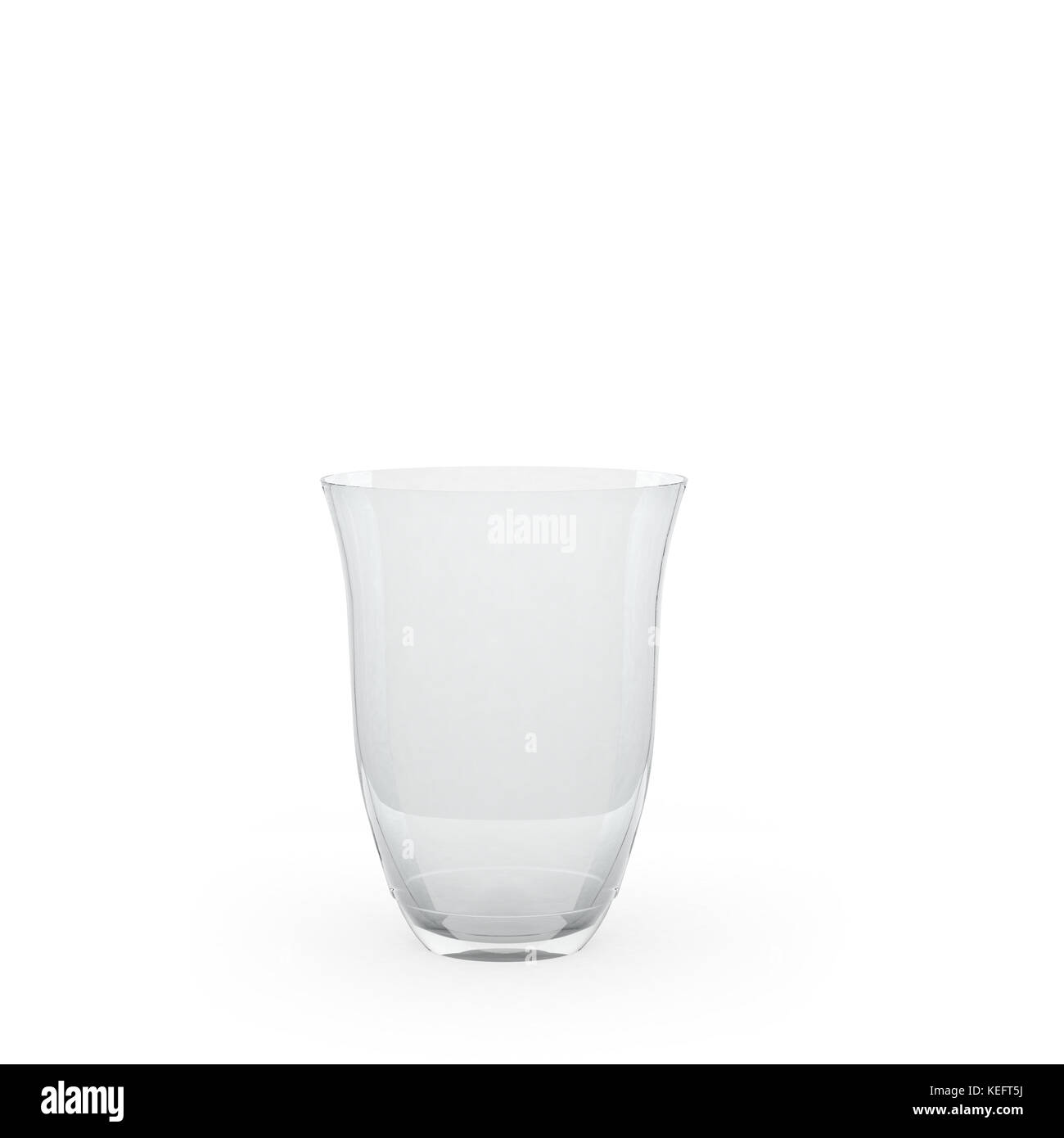 Empty glass for shot drink isolated Stock Photo - Alamy