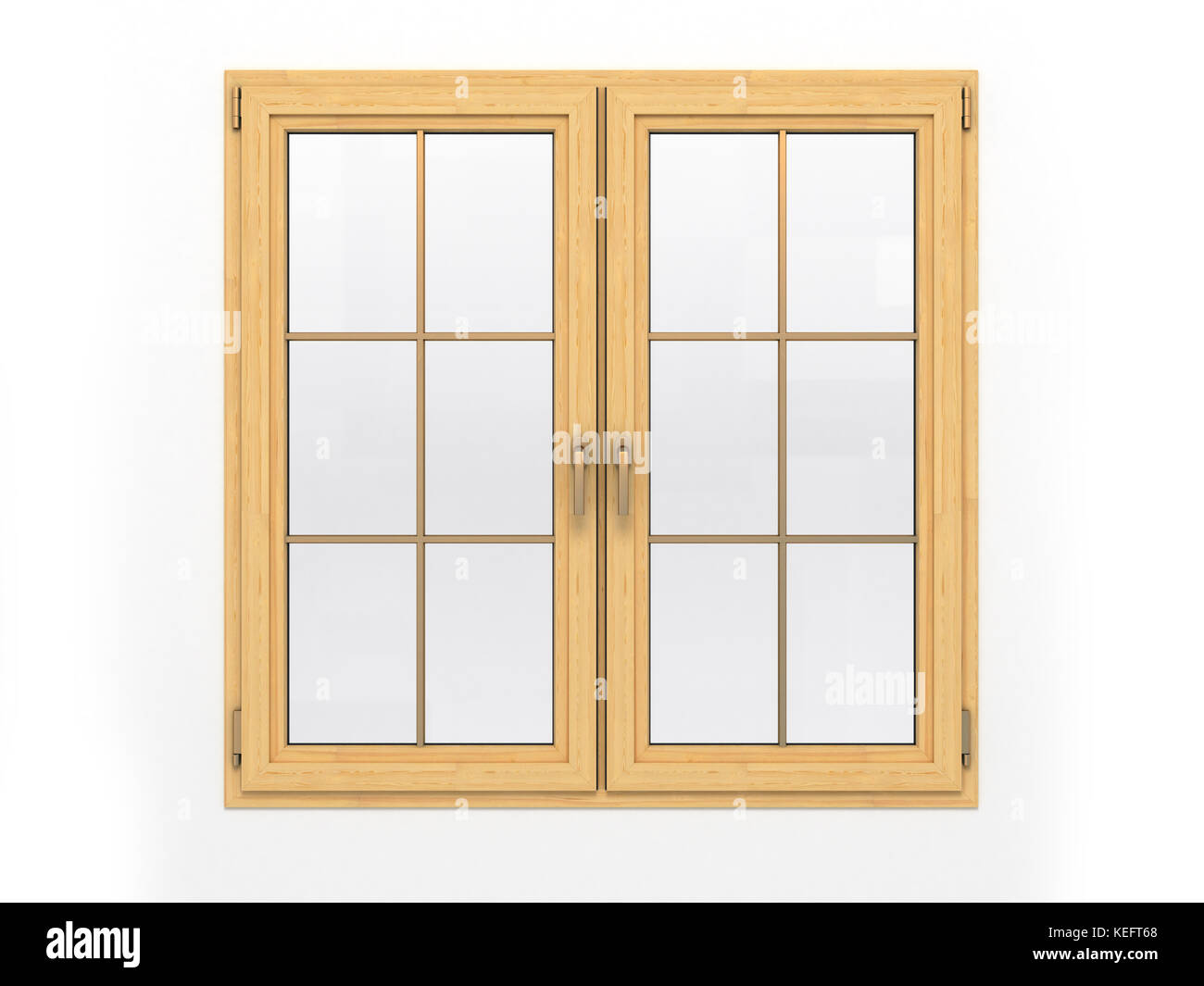 closed wooden window isolated on white background Stock Photo - Alamy