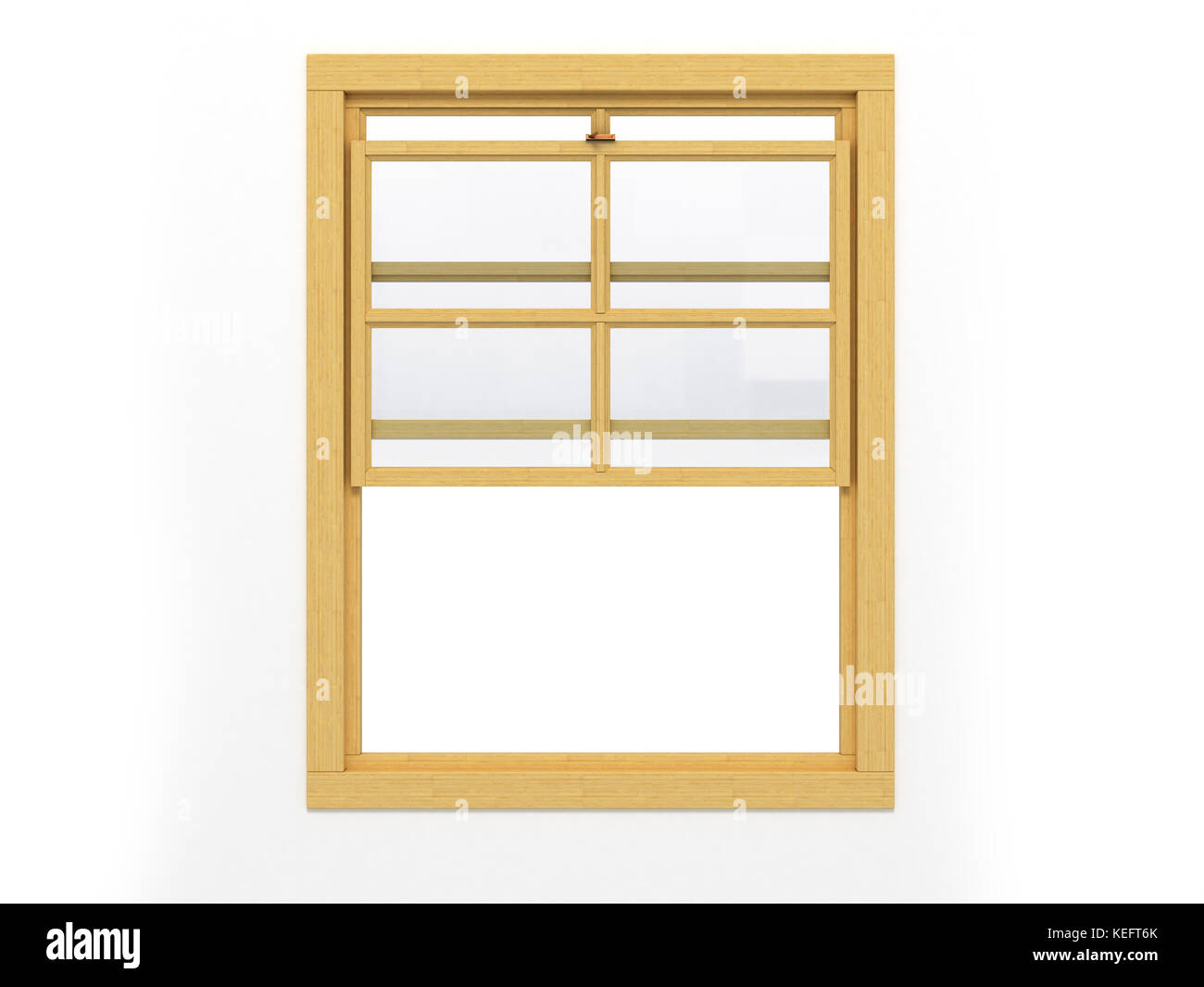 Open wooden window isolated on white background Stock Photo - Alamy