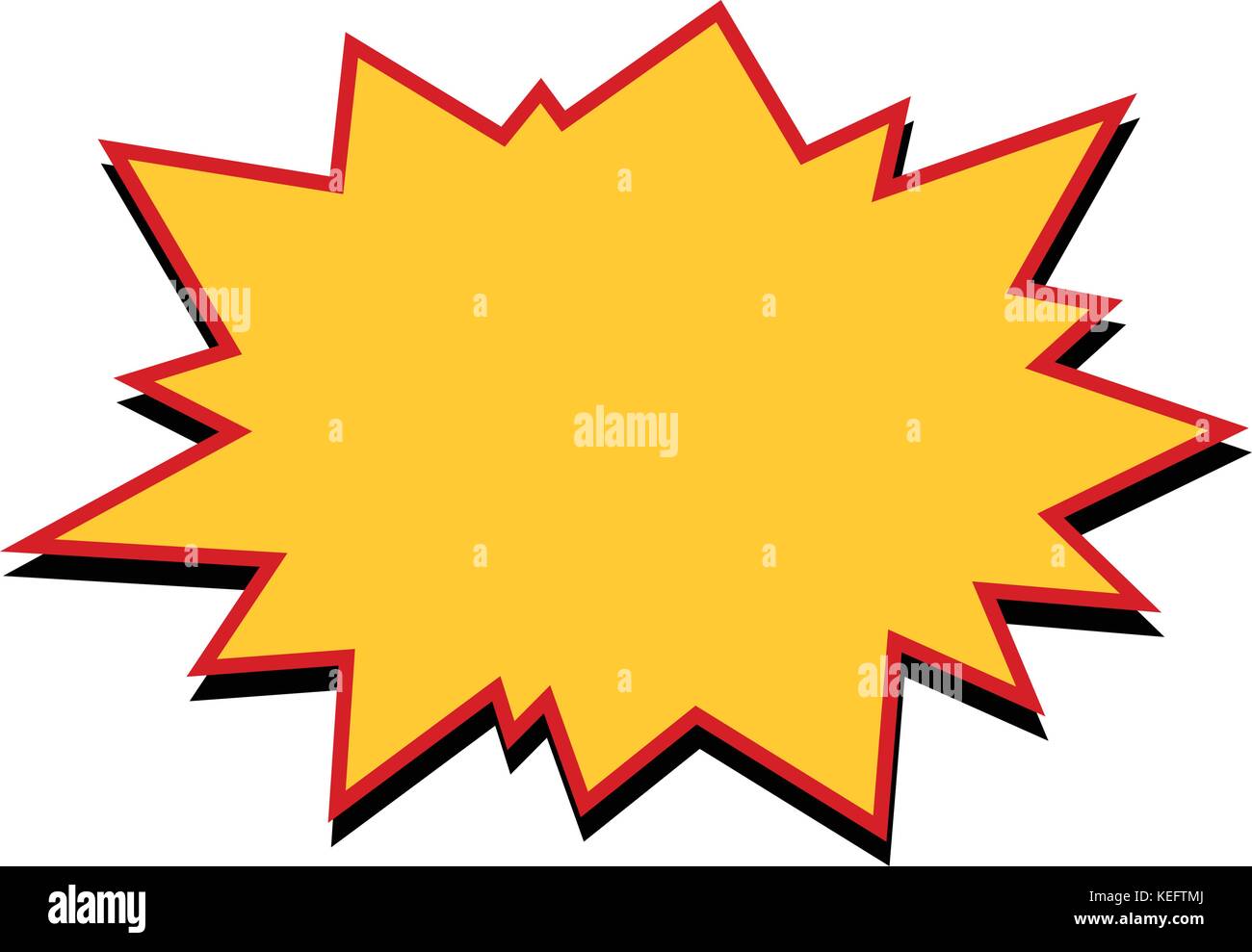 comic yellow burst Stock Vector Image & Art - Alamy