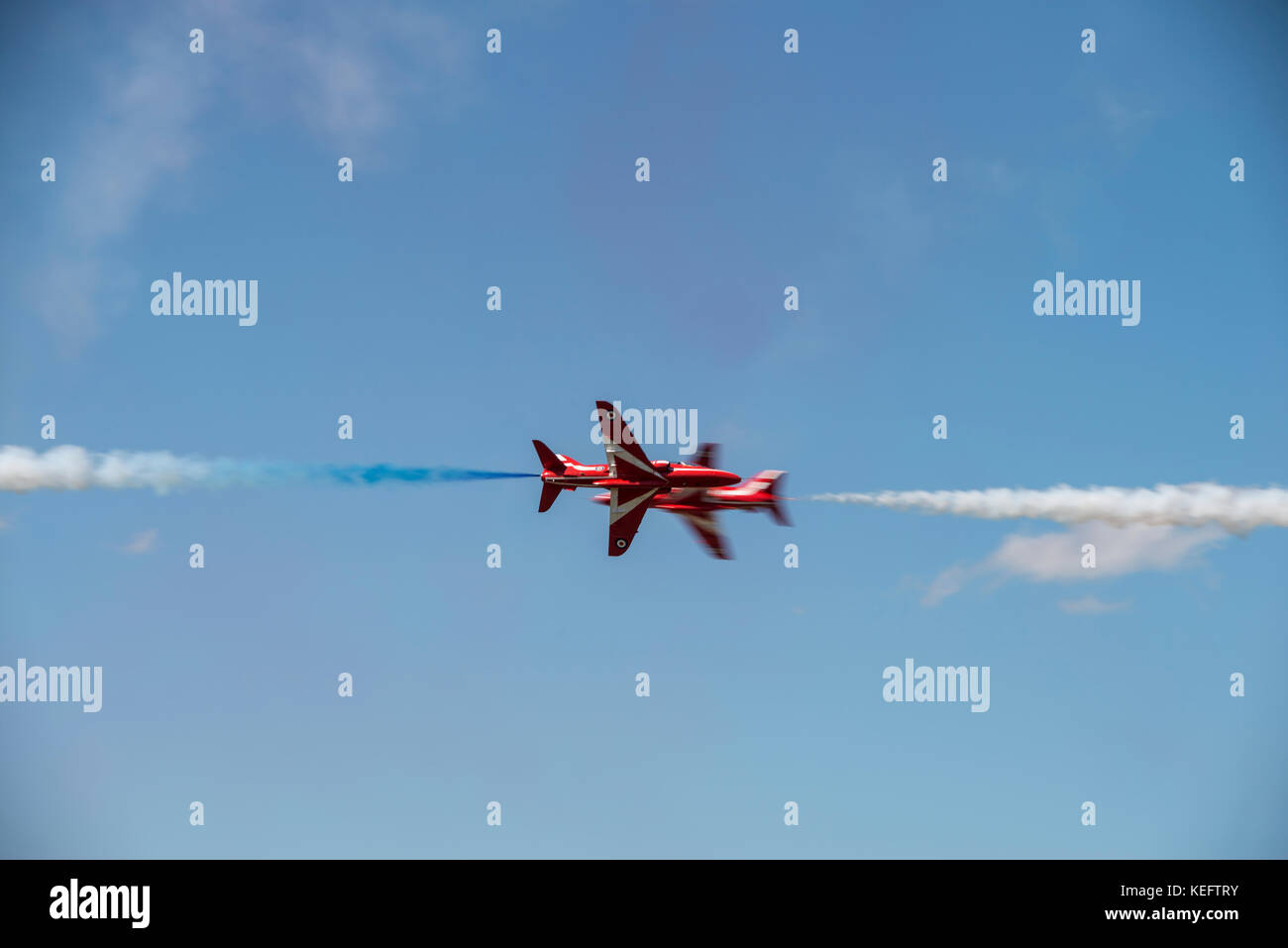 Vulcan with red arrows hi-res stock photography and images - Alamy