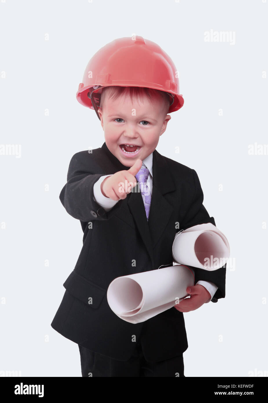 Young boy engineer Stock Photo - Alamy