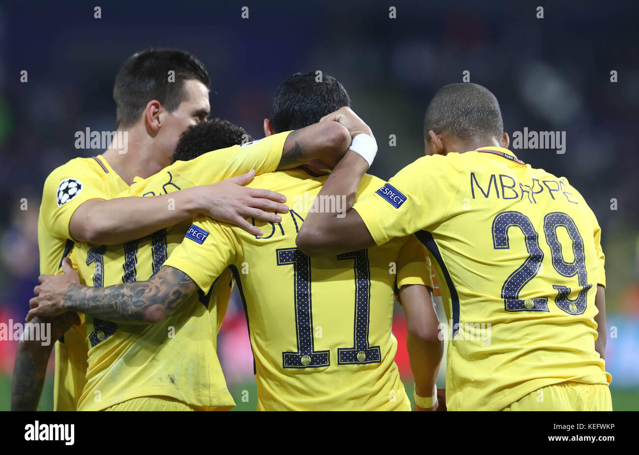 Angel di maria goal celebration hi-res stock photography and images - Alamy
