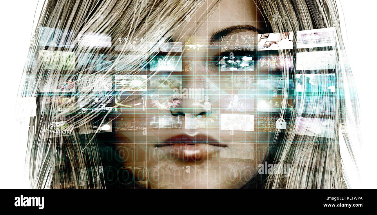 Data Analysis or Analytics with Woman Viewing Data Charts Stock Photo ...