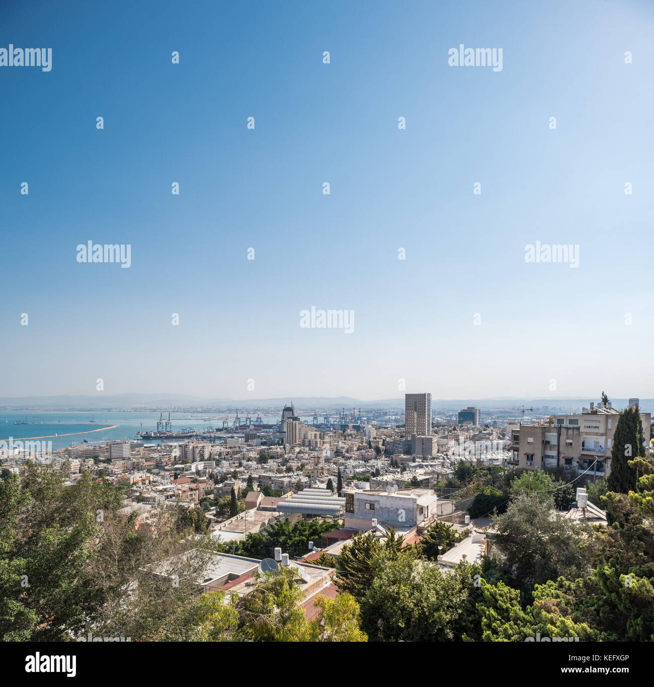 Israel, Haifa - 8th october 2017: cityscape Stock Photo - Alamy