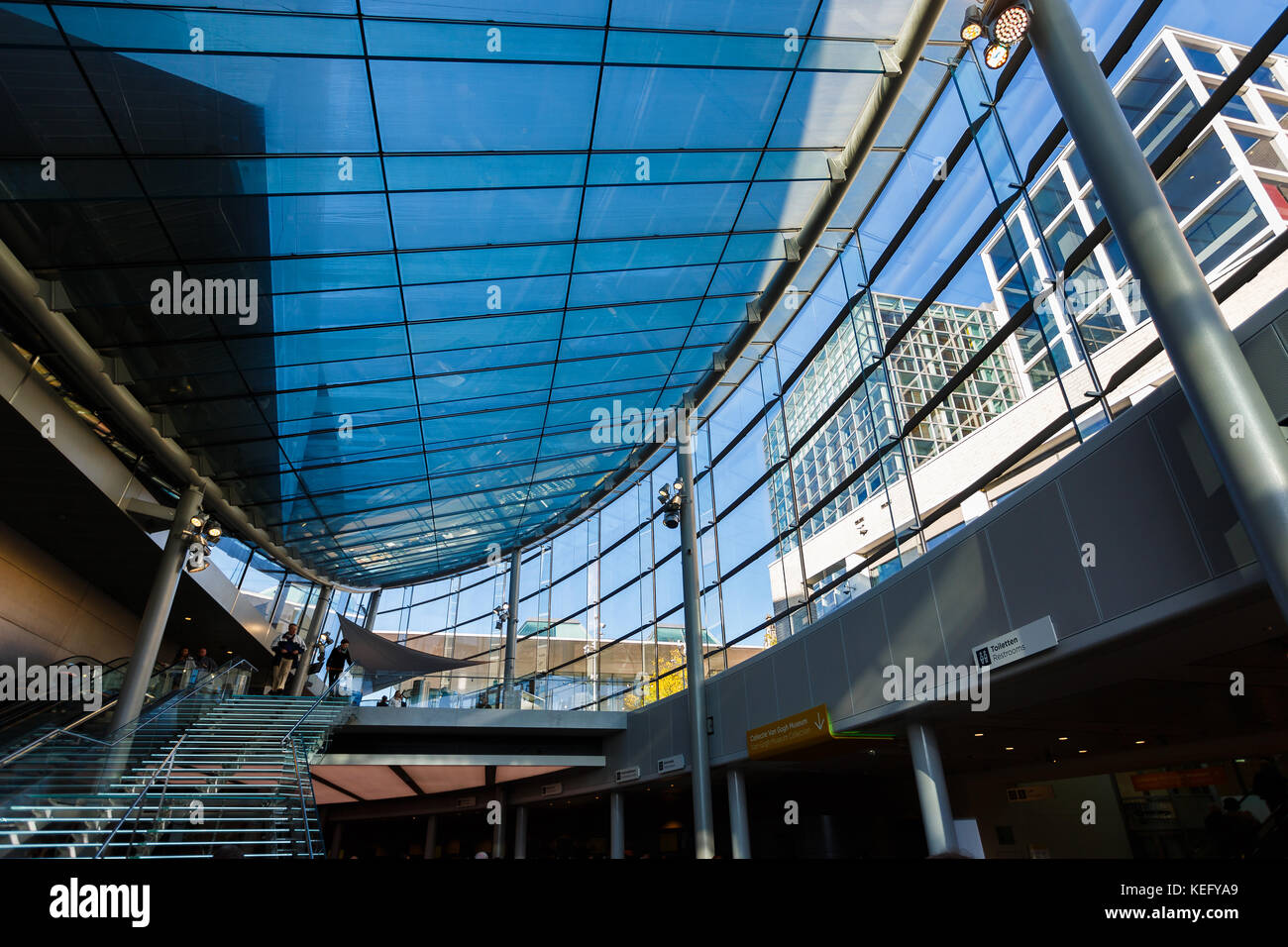 Van gogh museum inside amsterdam hi-res stock photography and images ...