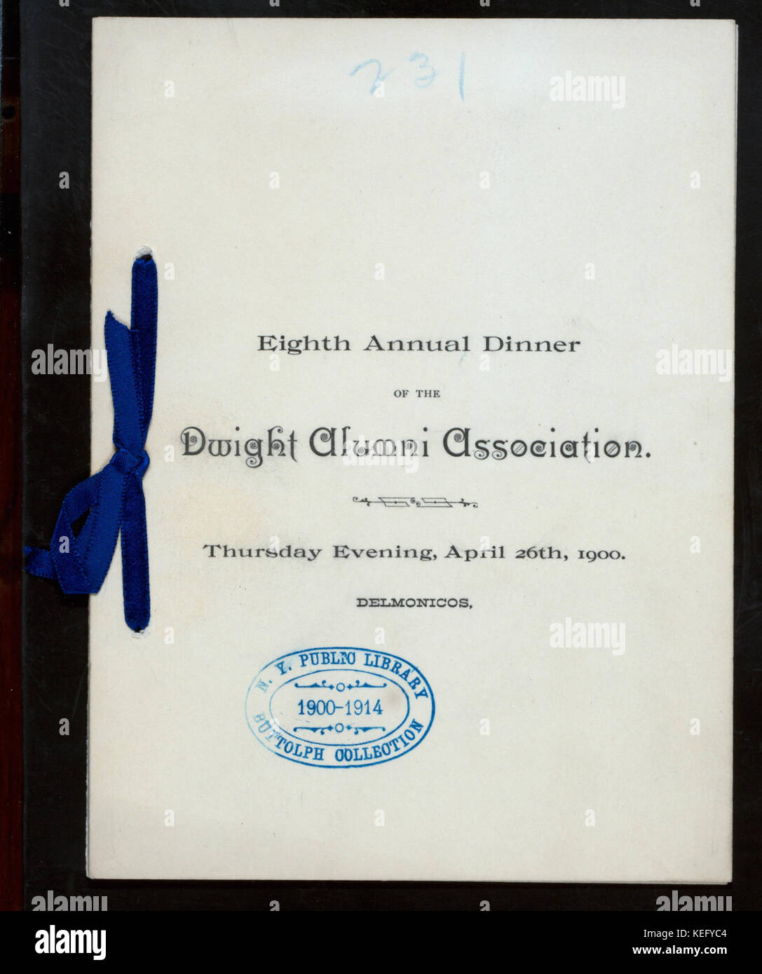 This image shows the Dwight Alumni Association’s Eighth Annual Dinner ...