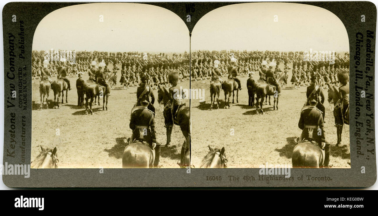 The 48th Highlanders of Toronto Stock Photo - Alamy
