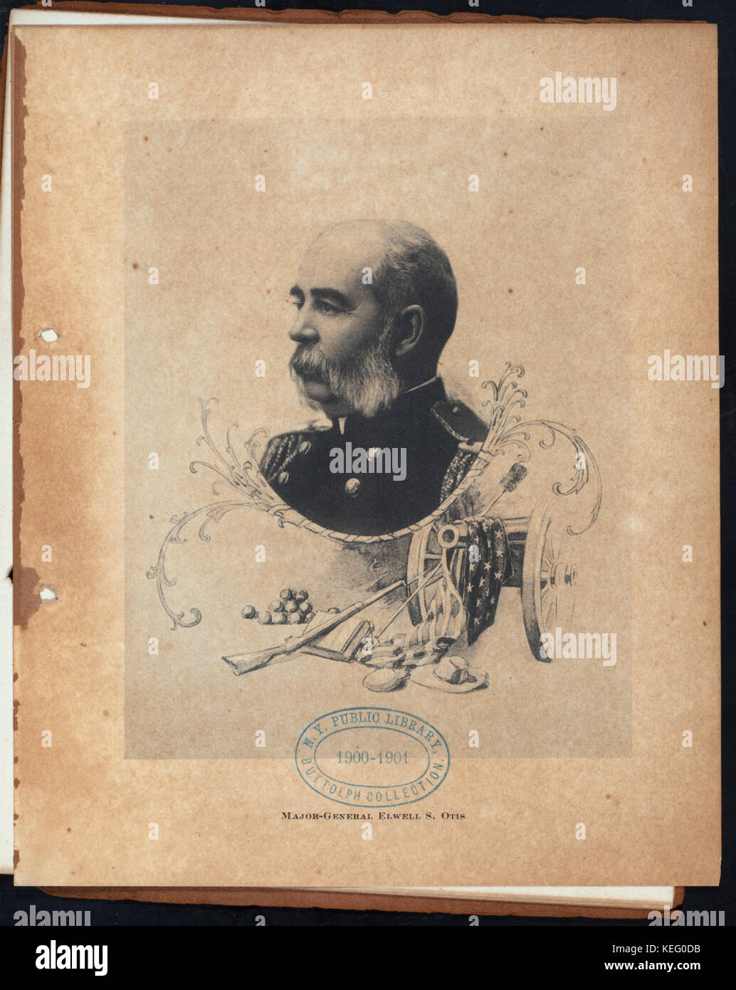 BANQUET TO MAJOR GENERAL ELWELL S.OTIS (held by) LAFAYETTE POST NO. 140 ...