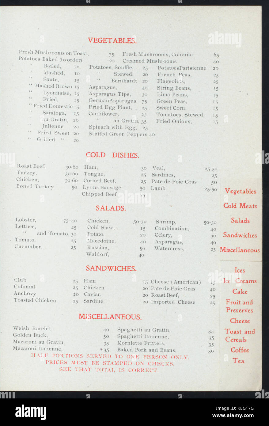 Hotel food menu during hi-res stock photography and images - Alamy