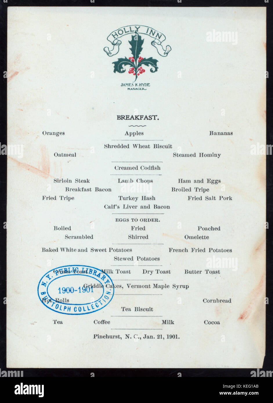 A breakfast event at Holly Inn, located in Pinehurst, North Carolina ...
