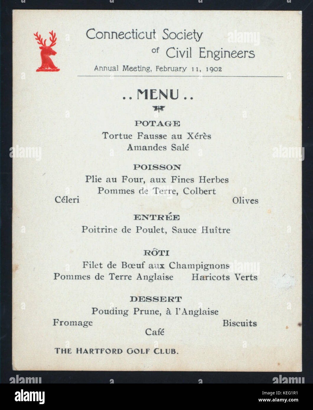 ANNUAL MEETING (held by) CONNECTICUT SOCIETY OF CIVIL ENGINEERS (at ...