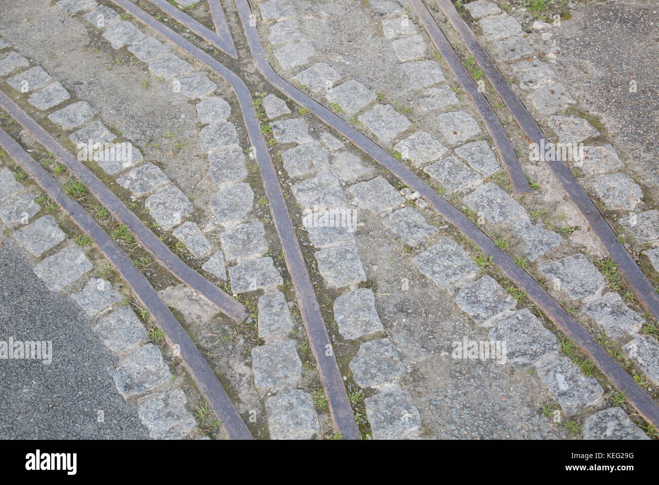 Railway Track at Llangollen, Wales; UK Stock Photo - Alamy