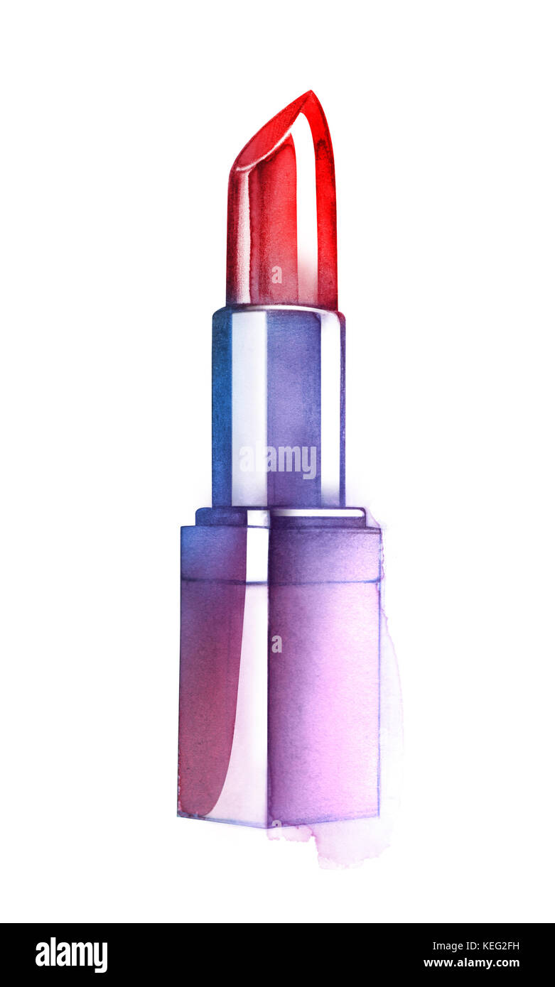 Lipstick drawing hi-res stock photography and images - Alamy