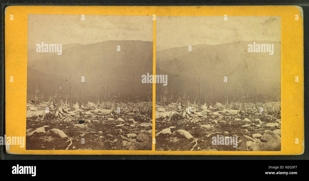 Carter Range from Mt. Washington, by John B. Heywood Stock Photo - Alamy