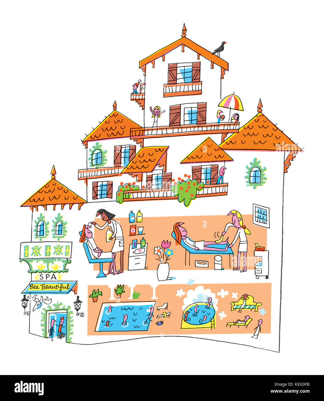 Cross section of building hi-res stock photography and images - Alamy