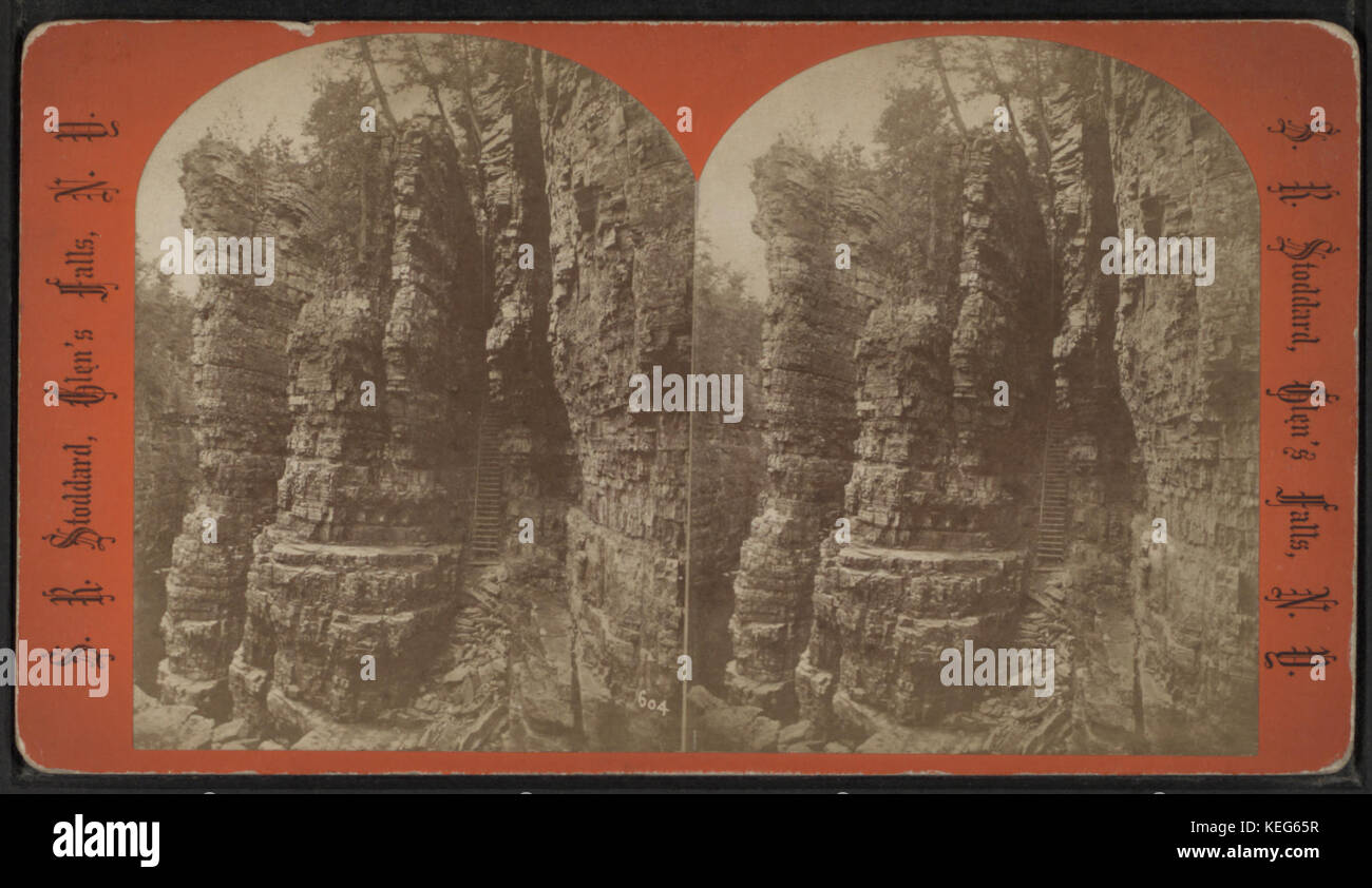 Cathedral Rocks, by Stoddard, Seneca Ray, 1844 1917 , 1844 1917 Stock ...