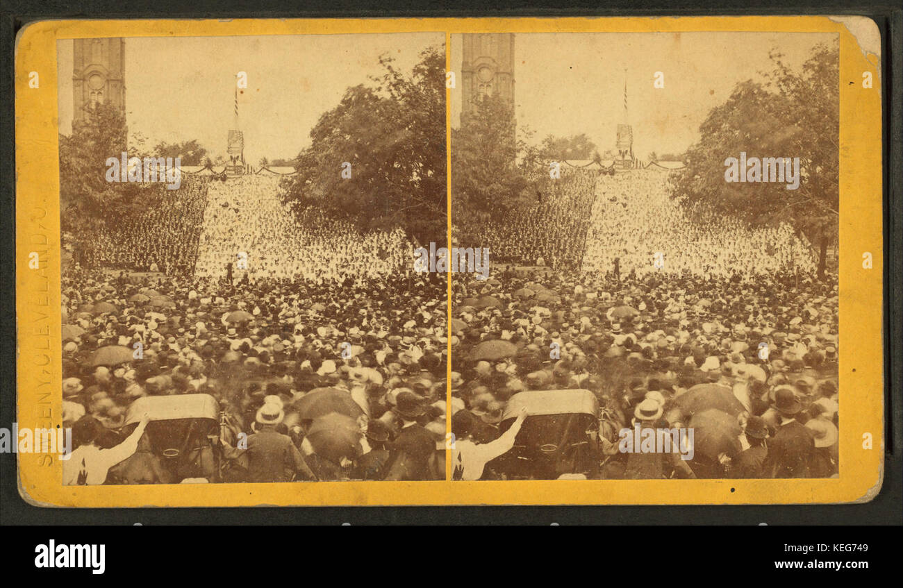 Memorial day, national soldiers' home, Dayton, Ohio, by Sweeny Stock ...