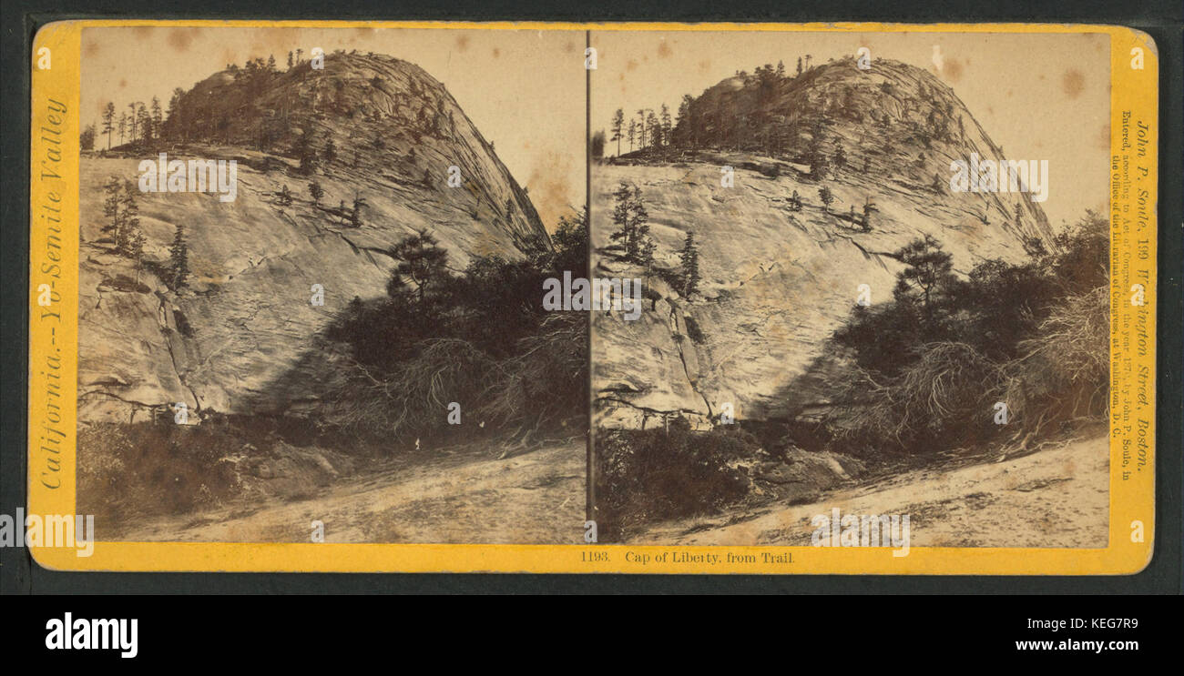 Cap of Liberty, from Trail, by John P. Soule Stock Photo - Alamy