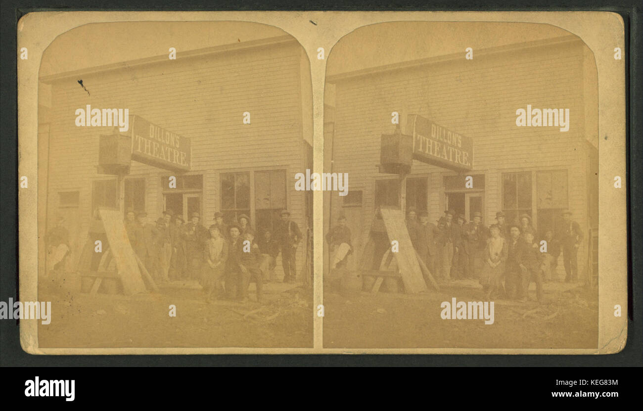 This is a photograph from the book 'Dillon's Mob' by Mellen & Harper ...