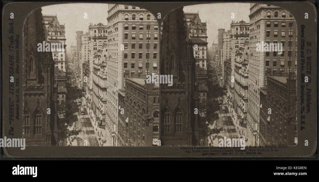 America's greatest thoroughfare; Broadway from the Empire Building ...