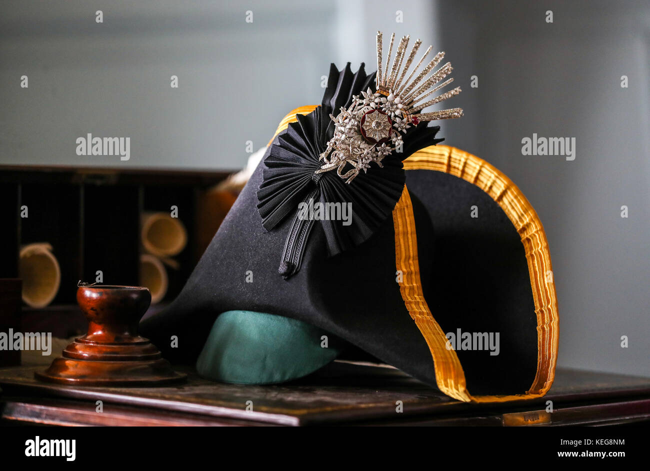 Embargoed to 1800 Friday October 20 An exact replica of Lord Nelson's ...