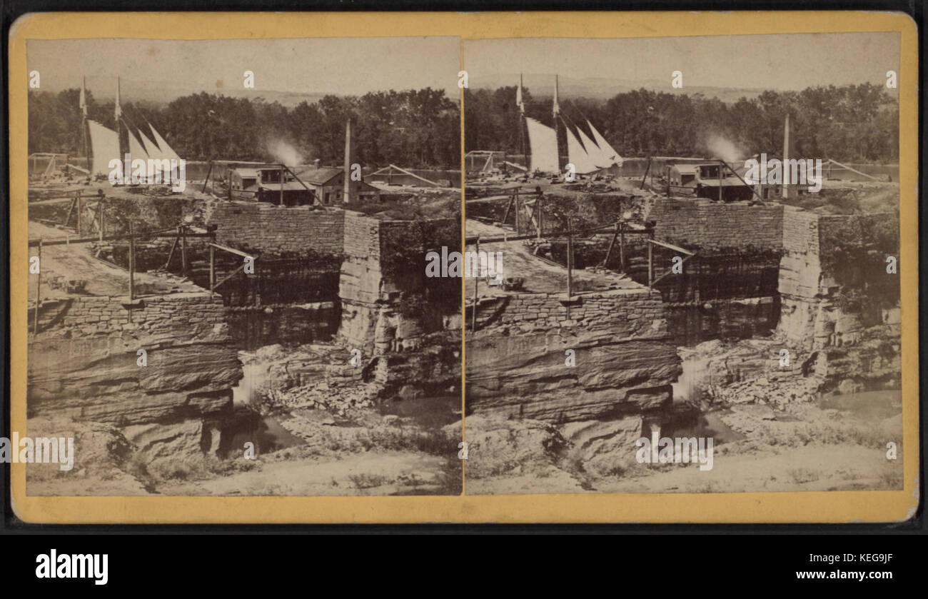 Brownstone quarries, Portland, Conn. (The Shaler & Call Quarry.), from ...