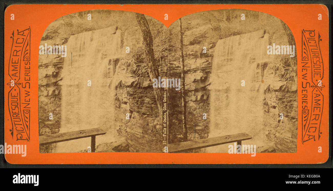 Falls of Onoko, Glen Onoko, from Robert N. Dennis collection of ...