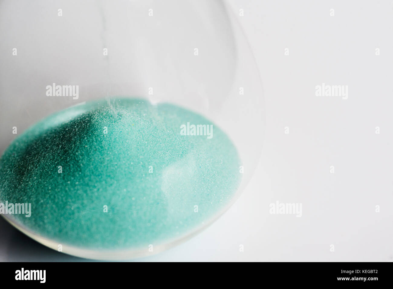 Hourglass, sand glass isolated on white background Stock Photo - Alamy