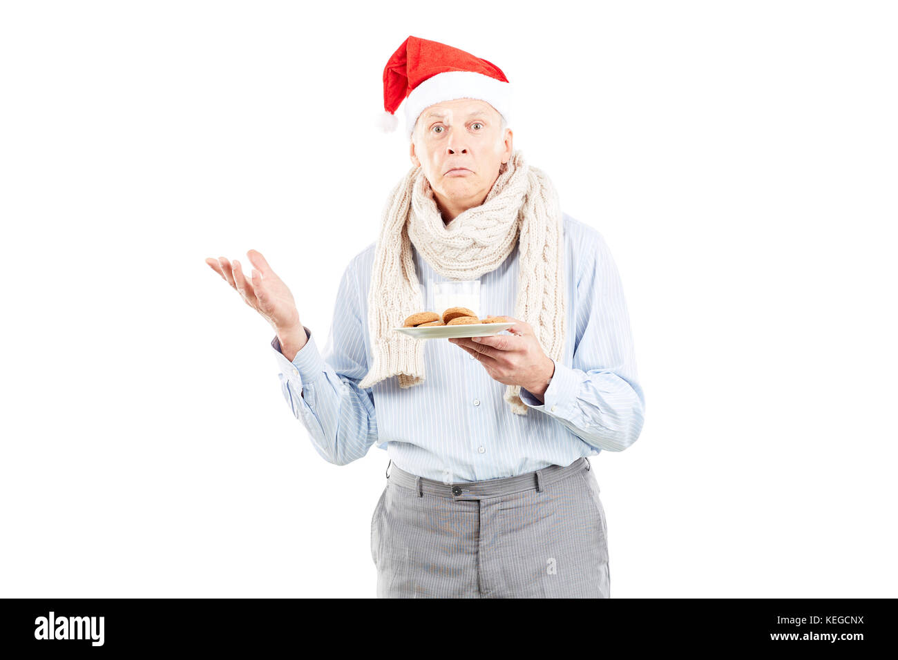 Confused man christmas hi-res stock photography and images - Alamy